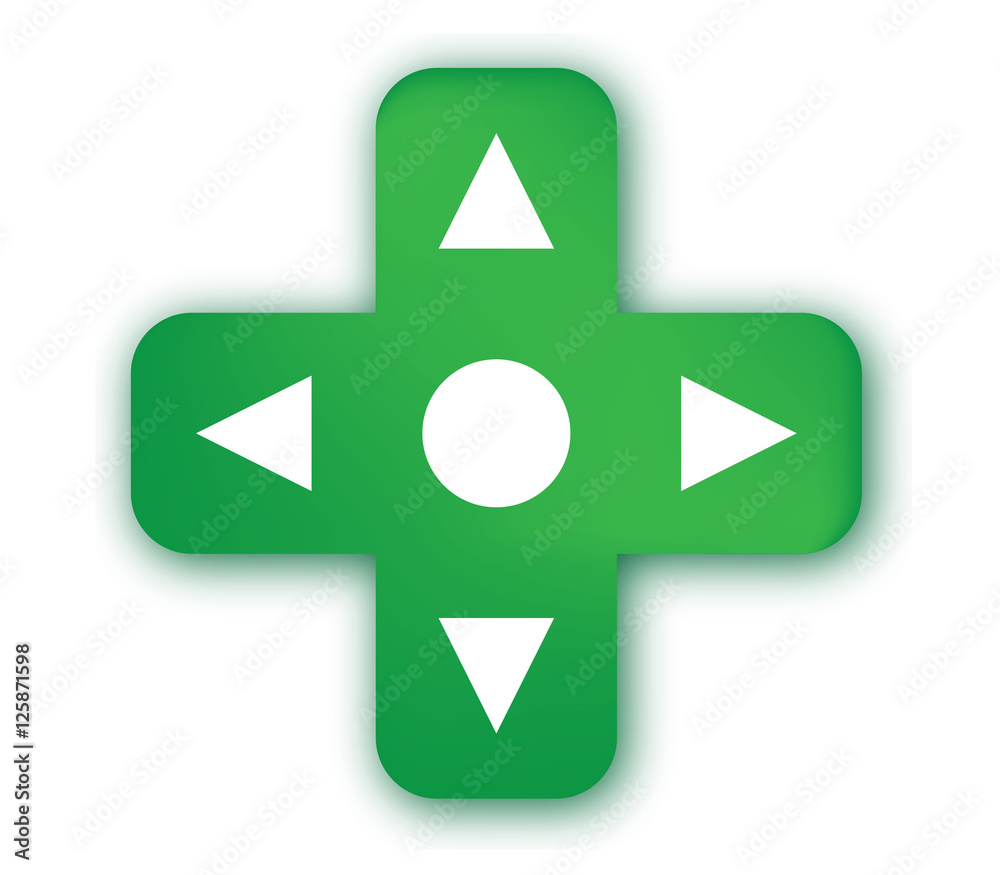 Game Controller Button vector de Stock | Adobe Stock