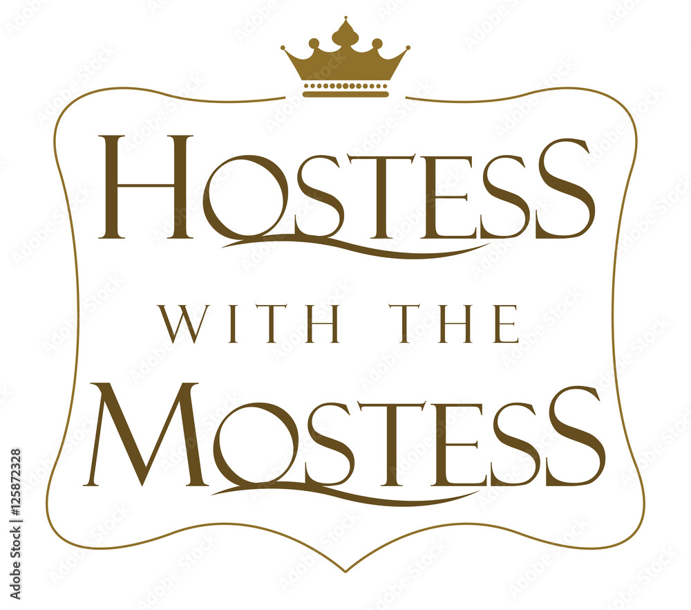 Hostess Logo Vector