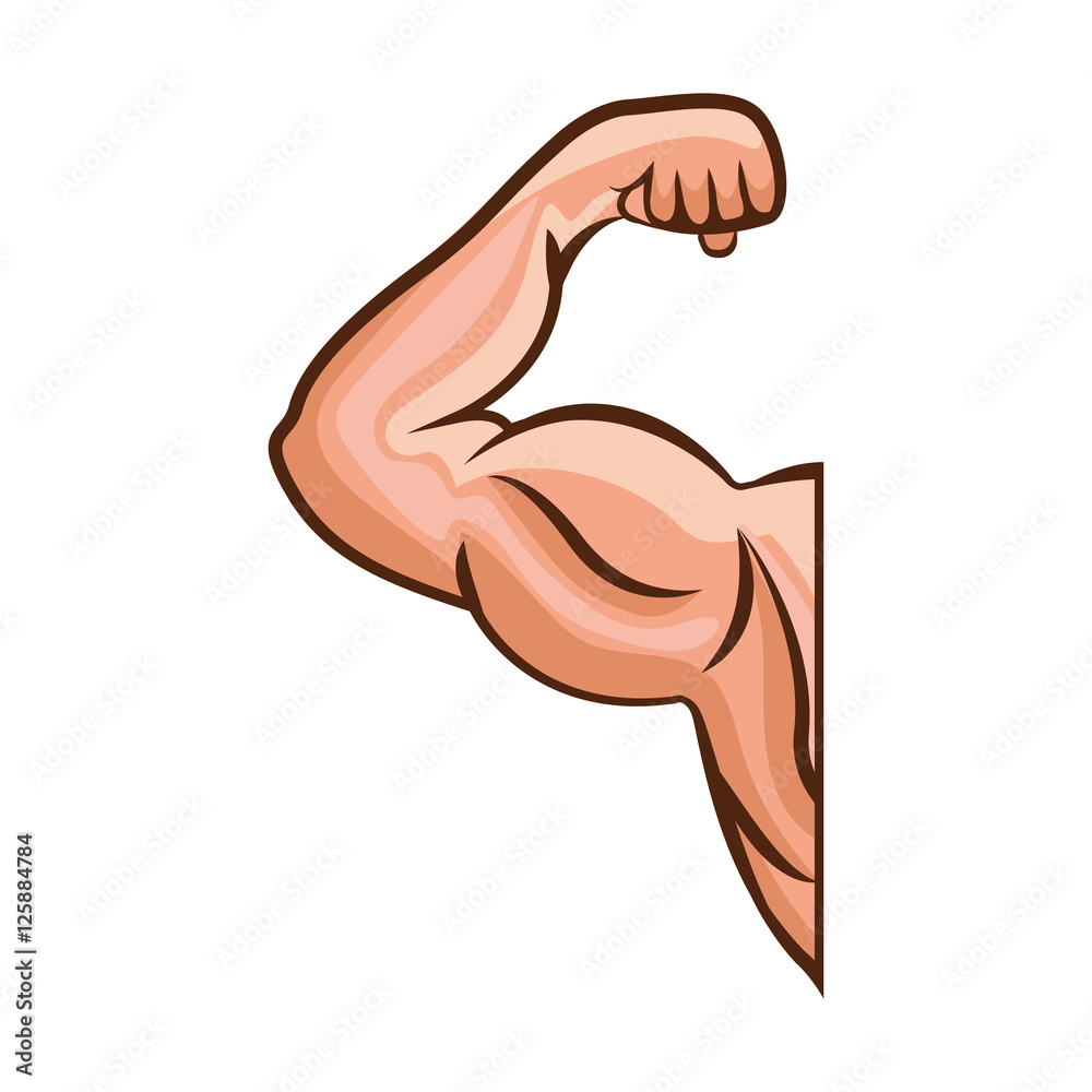 Muscle Arm Vector