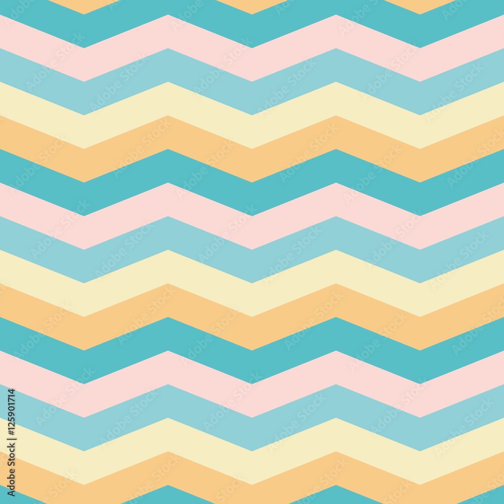Yellow Chevron Pattern