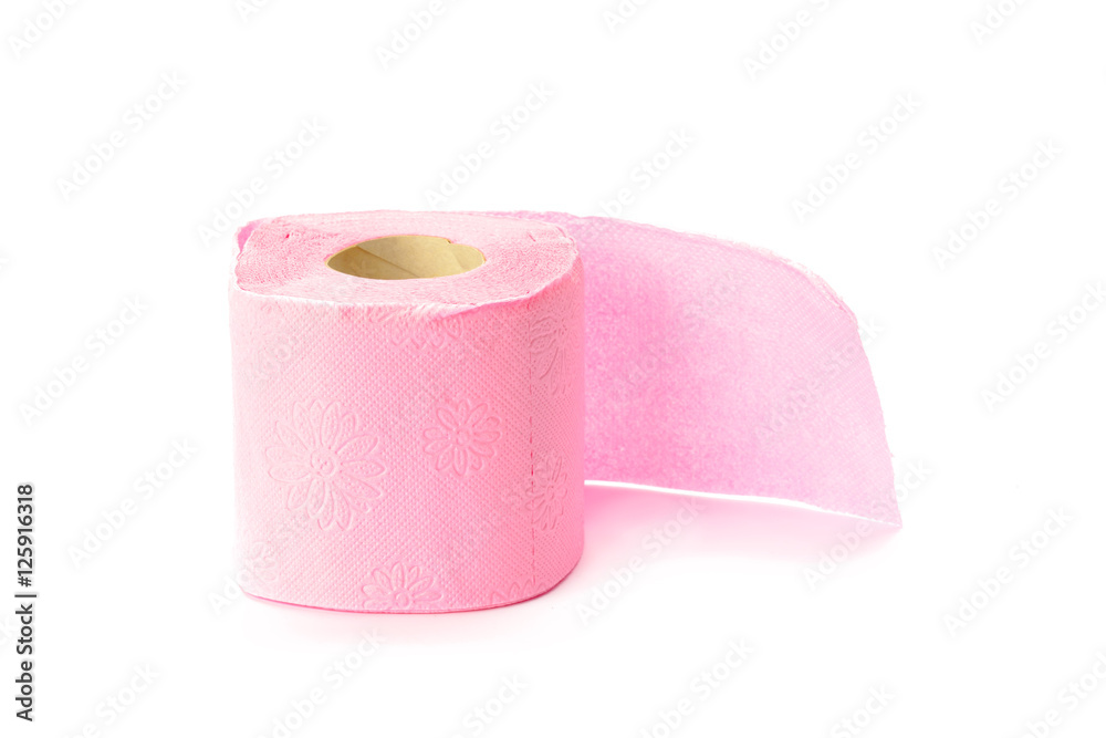 toilet paper isolated on white background Stock Photo | Adobe Stock