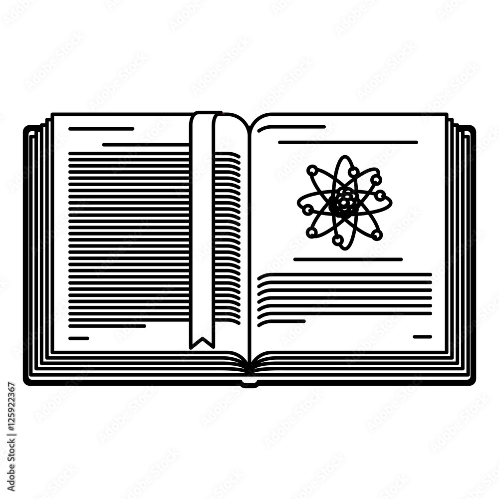 Book icon. Education literature read and library theme. Isolated design ...