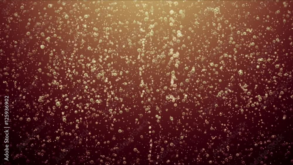 Bubbles of Cola - drink loop background. Brown lemonade loop background ...