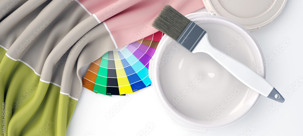 Paint Colors white background Color Combination Stock Illustration ...