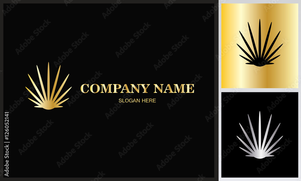sun company logo Stock Vector | Adobe Stock