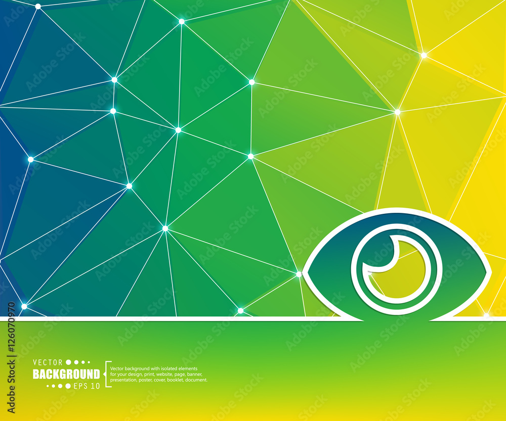 Abstract Creative concept vector background for Web and Mobile ...