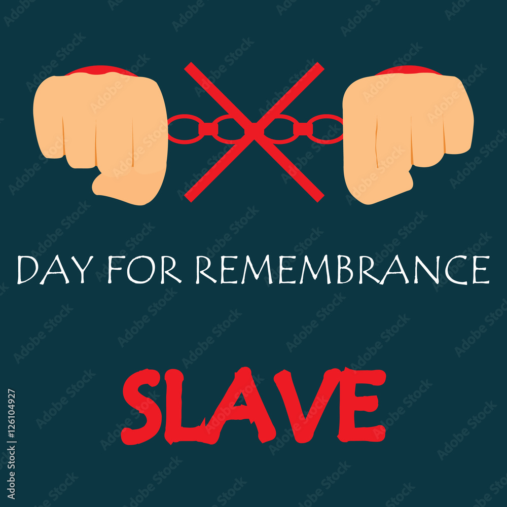 Vector illustration of International Day for the Remembrance of the ...