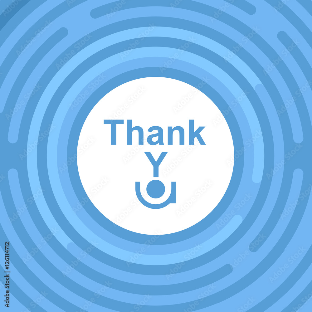 Thank you template. Place for text. Copy, paste. Victory background ...