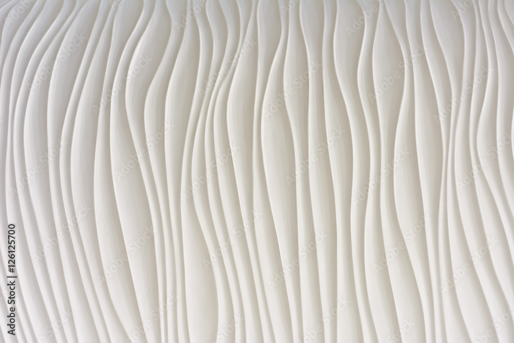 Clay wall texture with wavy lines in white. Stock Photo | Adobe Stock