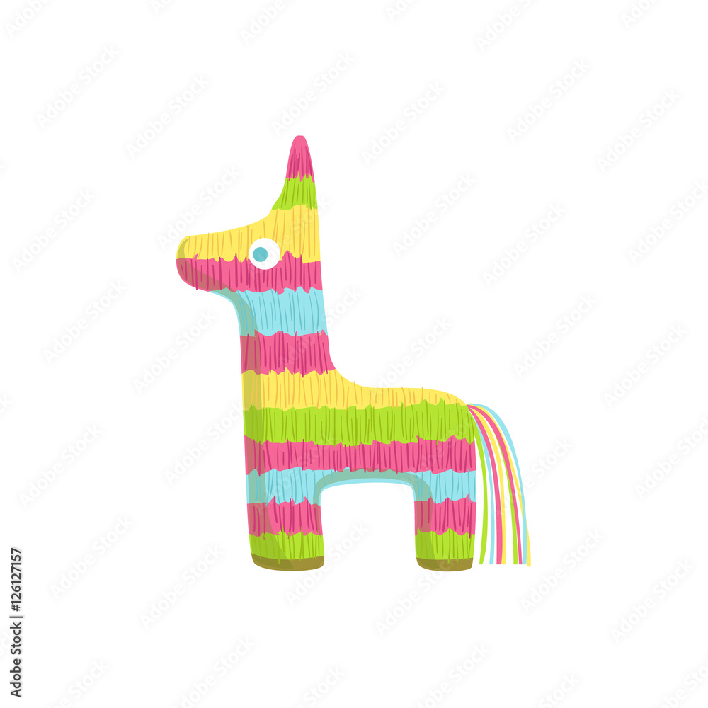 Pinata Mexican Culture Symbol vector de Stock | Adobe Stock