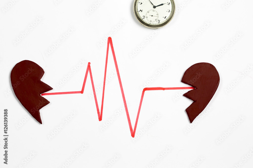 Heart and Time Stock Photo | Adobe Stock
