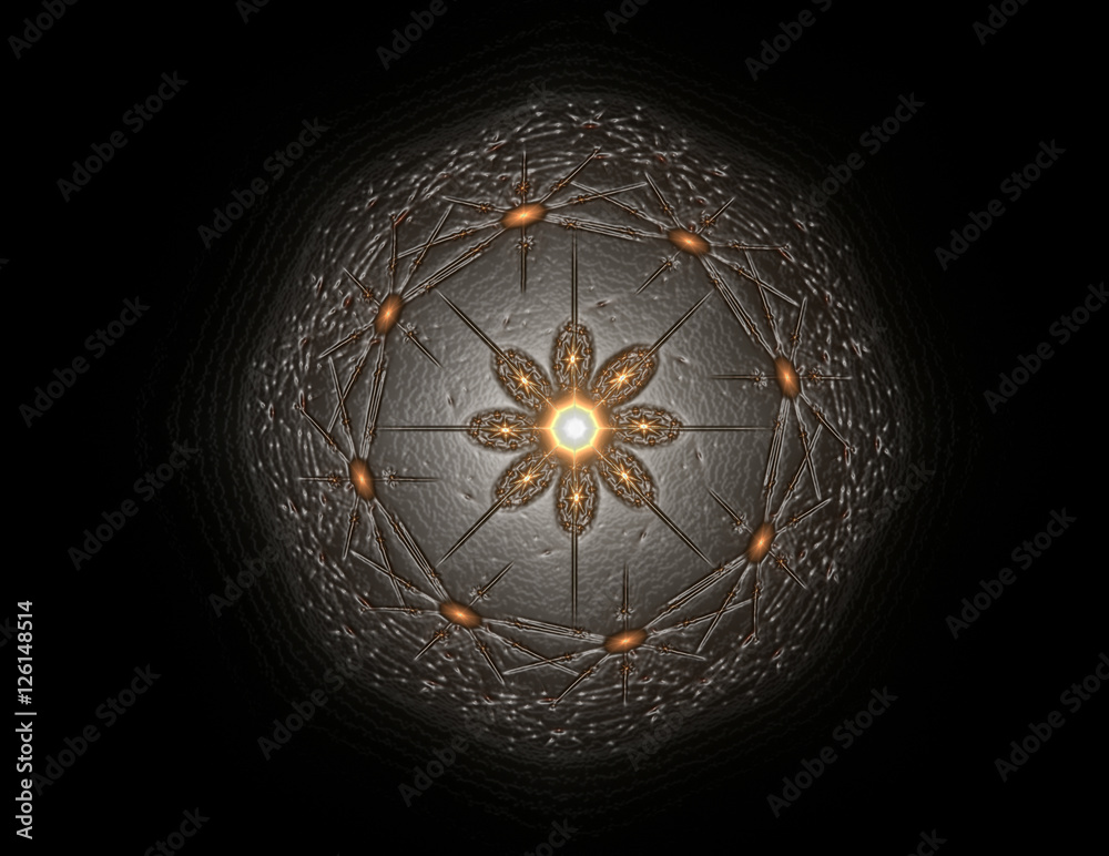 Geometry of Space series. Visually attractive backdrop made of c Stock ...