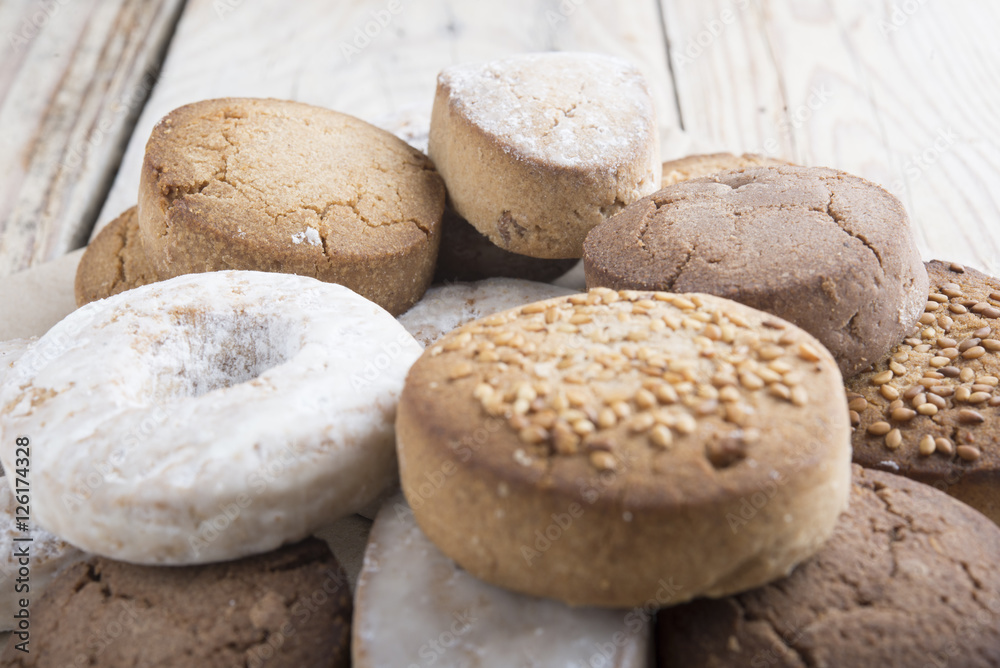 Shortbread Background Stock Photo | Adobe Stock