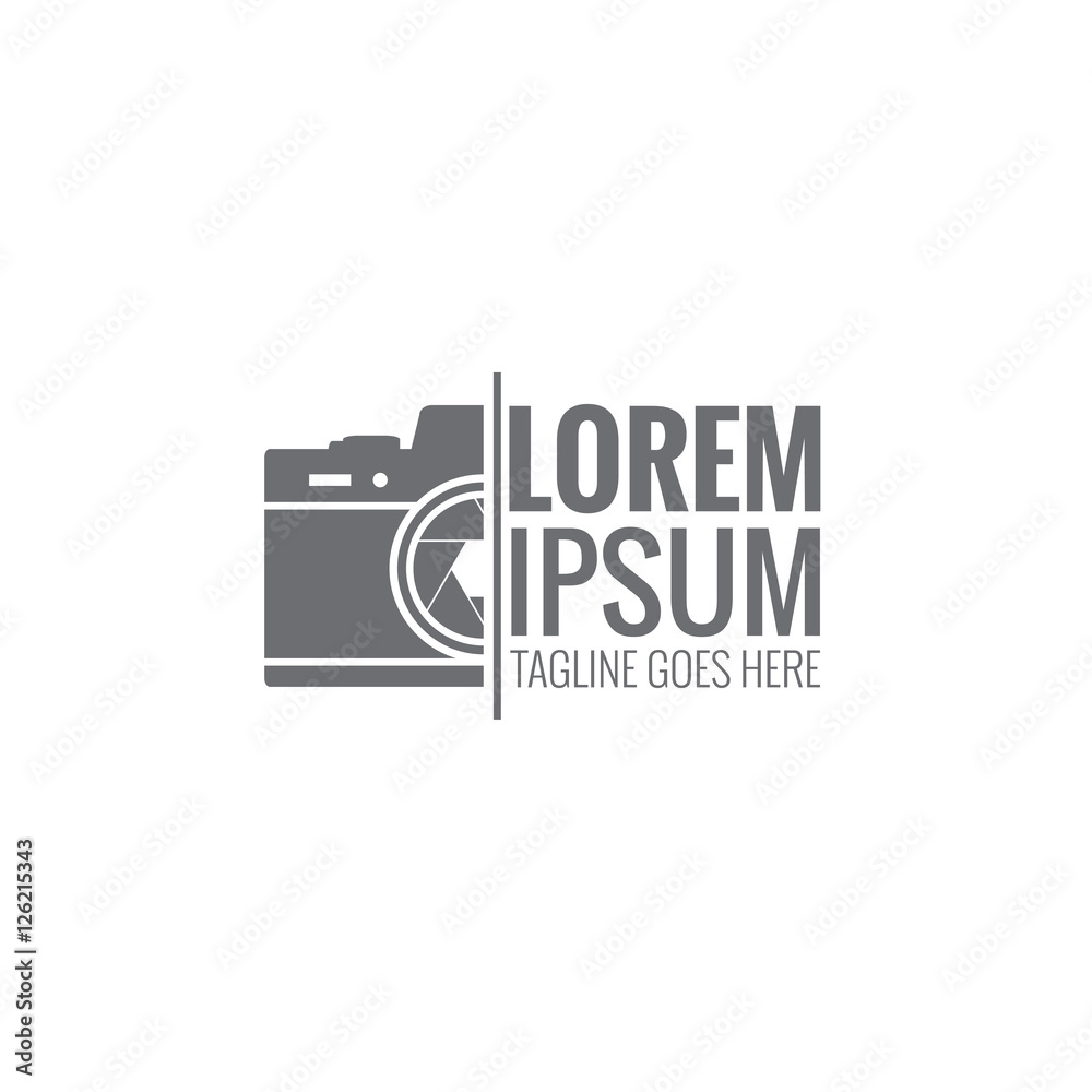 camera photography logo icon Stock Vector | Adobe Stock