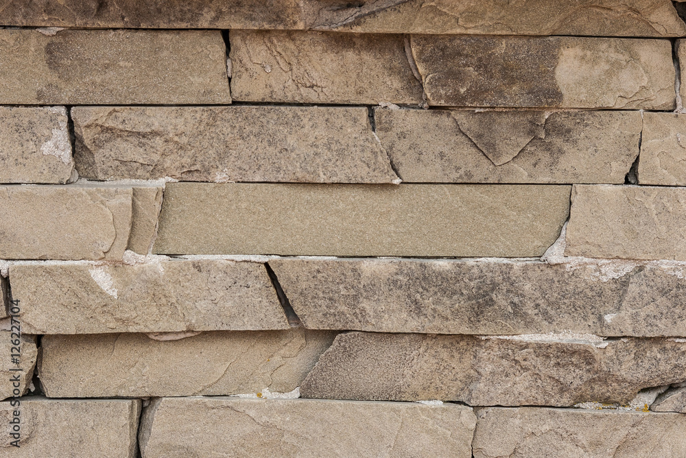 Background. The texture of natural stone for wall cladding Stock Photo ...