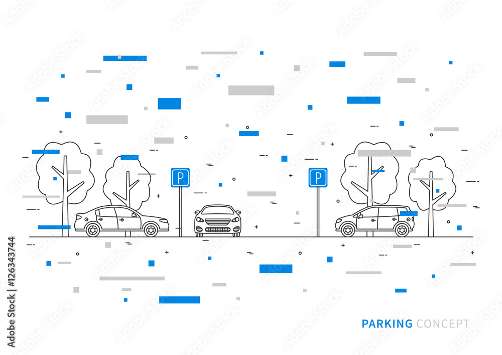 Parking Lot Graphics