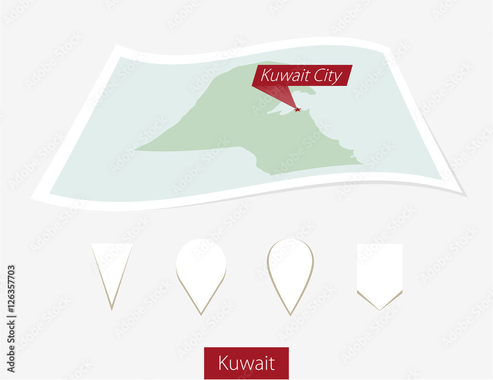 Capital Of Kuwait Map