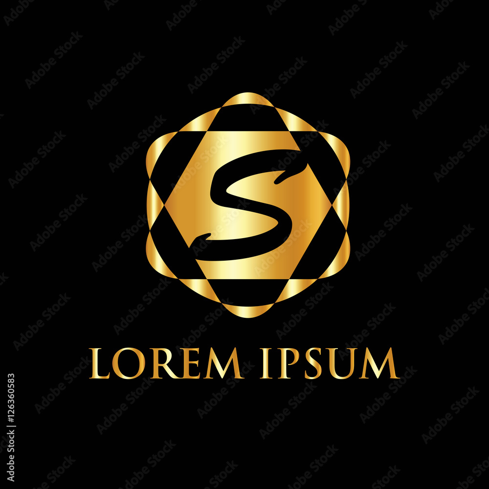 letter S logo icon Stock Vector | Adobe Stock