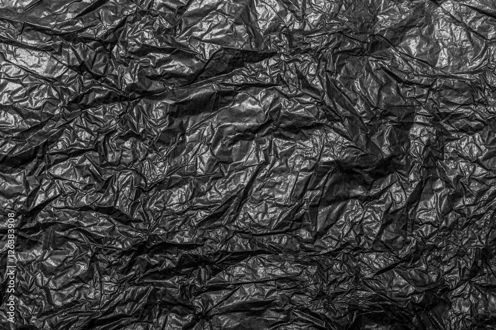 Black Paper Texture, Crumpled Paper Texture Stock Photo | Adobe Stock