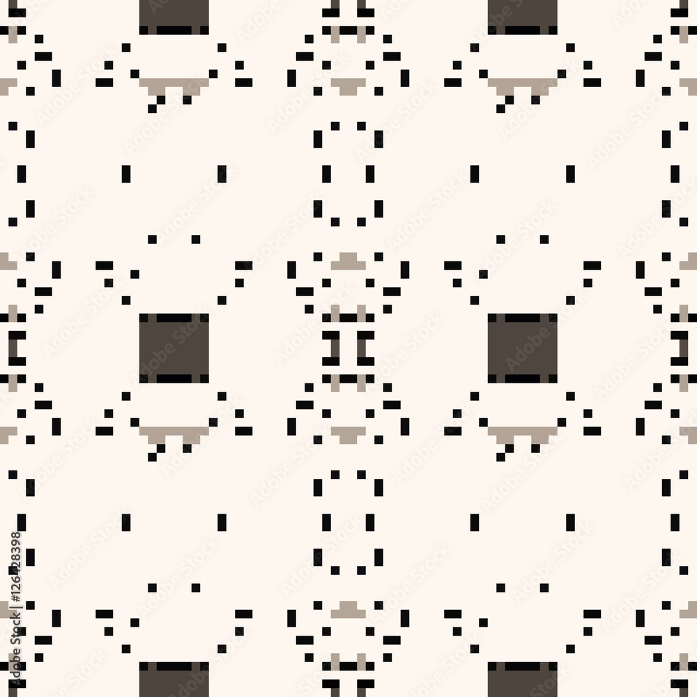 seamless tileable pixel texture pattern Stock Illustration | Adobe Stock
