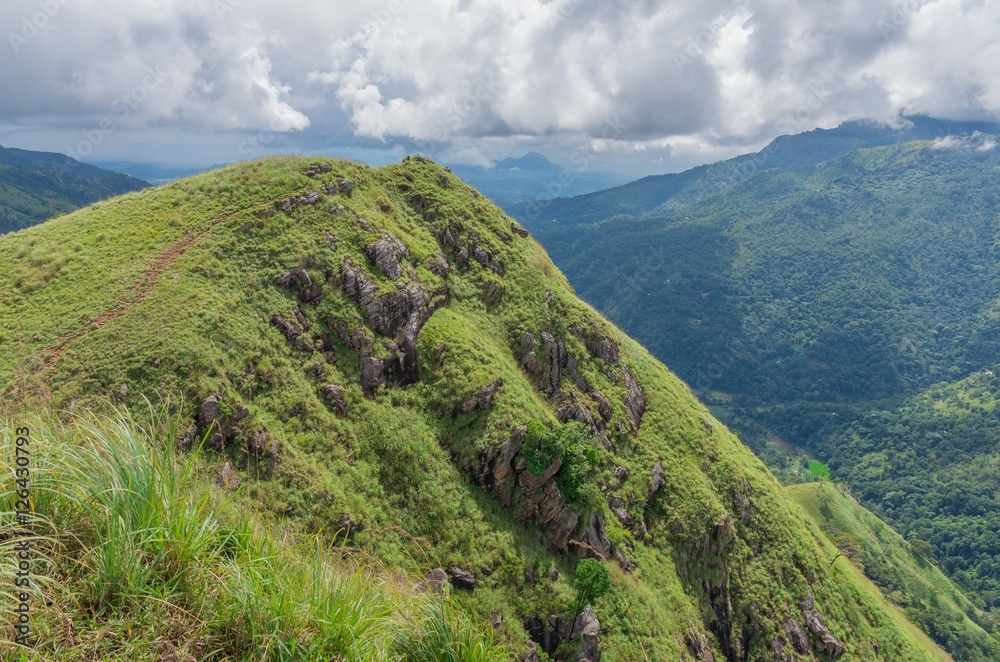 Small Adam's Peak in Sri Lanka Stock Photo | Adobe Stock