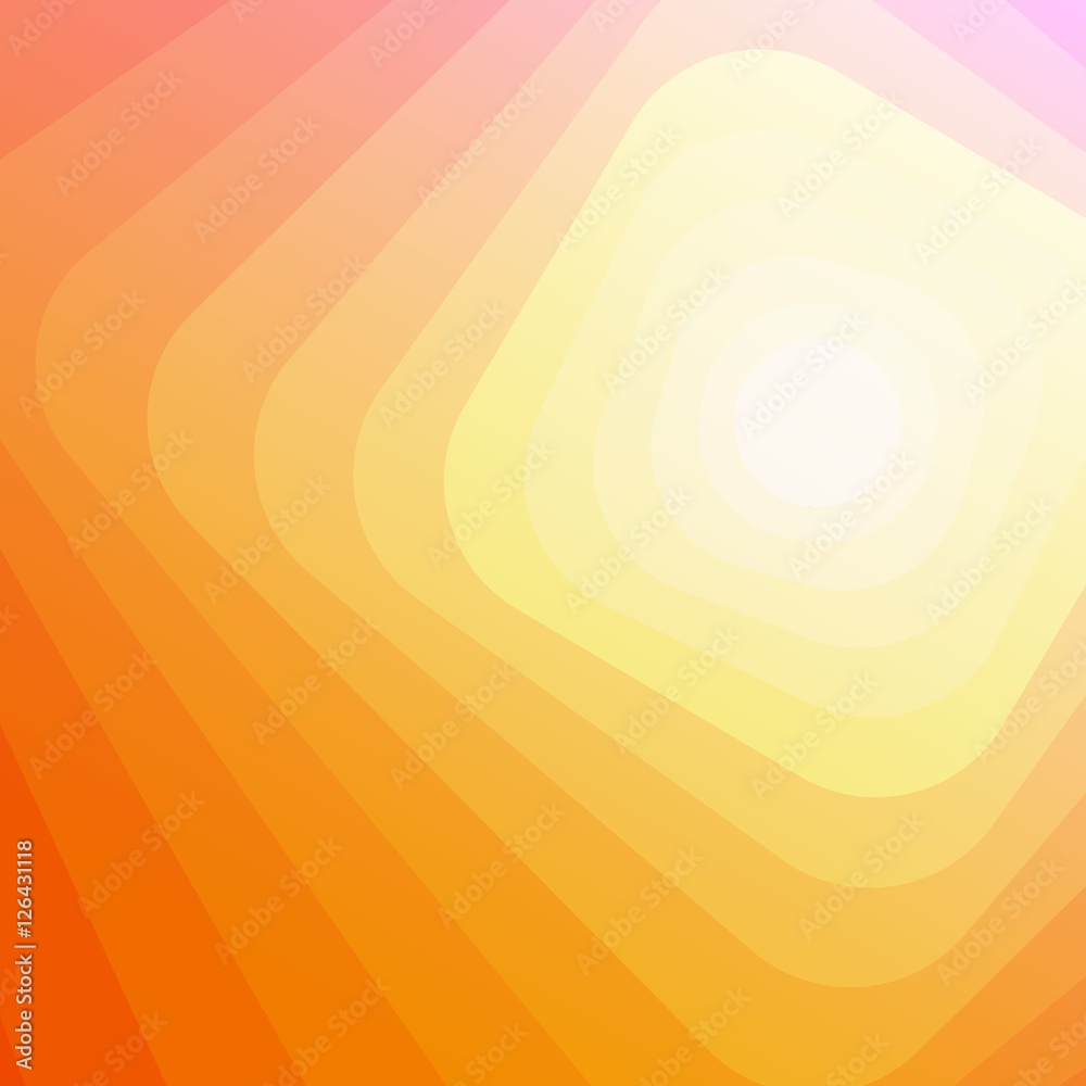 Vector Orange geometric abstract background Stock Vector | Adobe Stock