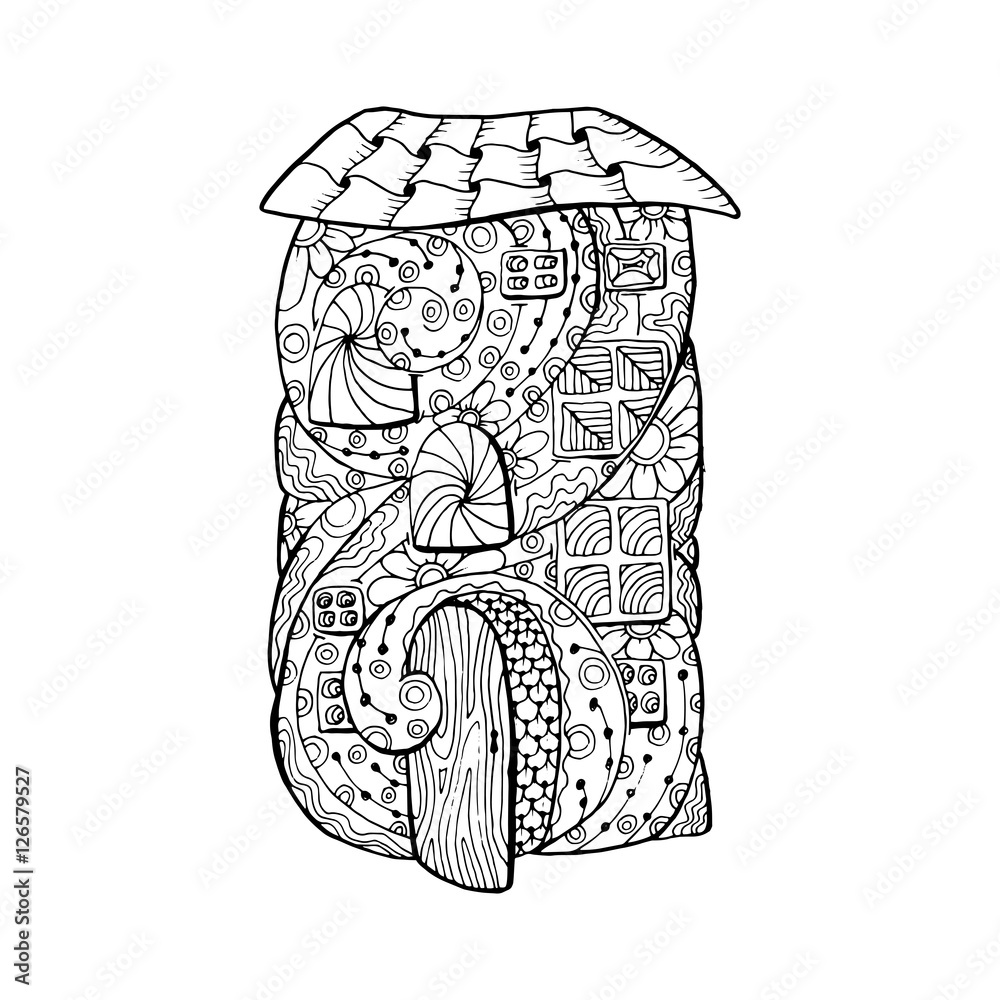 Open Door Coloring Pages