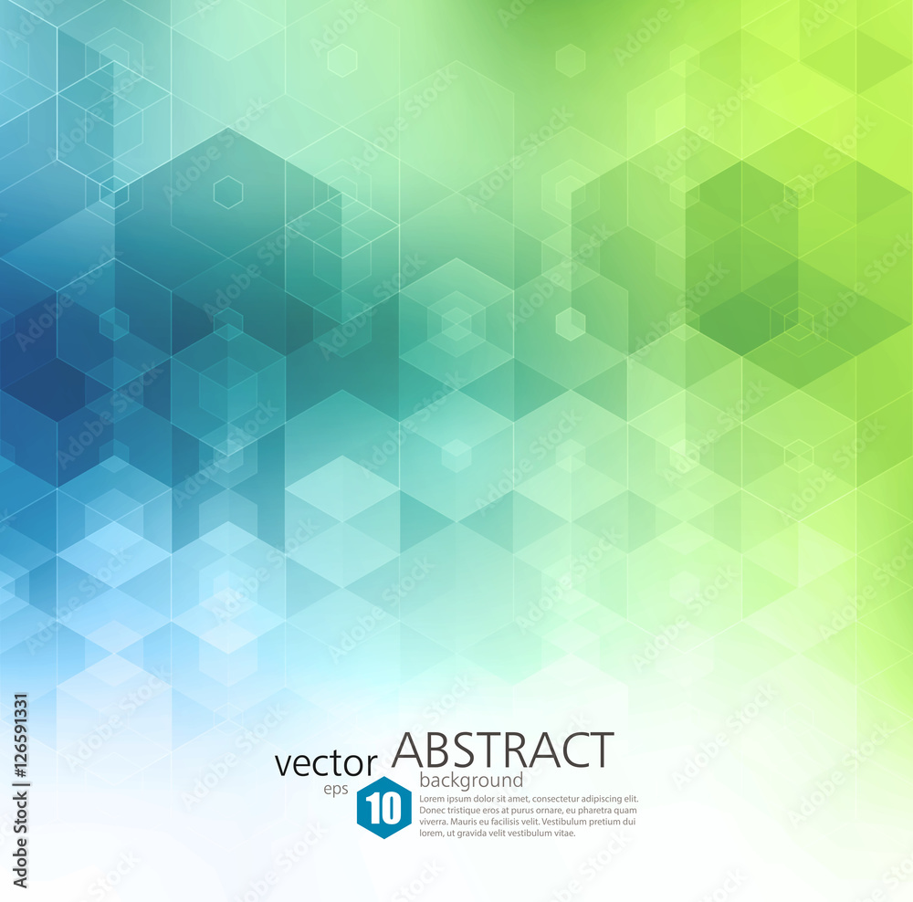 Vector Abstract geometric background. Template brochure design Stock ...