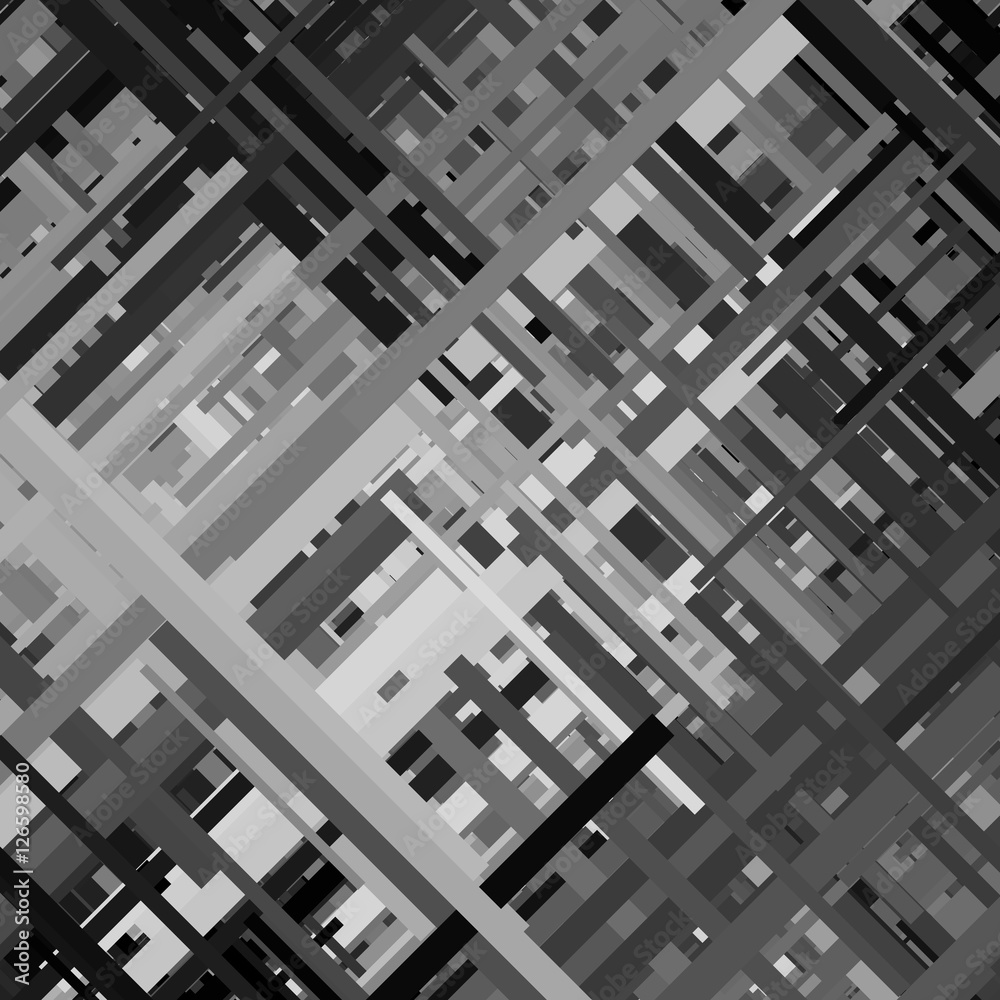 Glitch background, distortion effect, abstract texture, random black ...