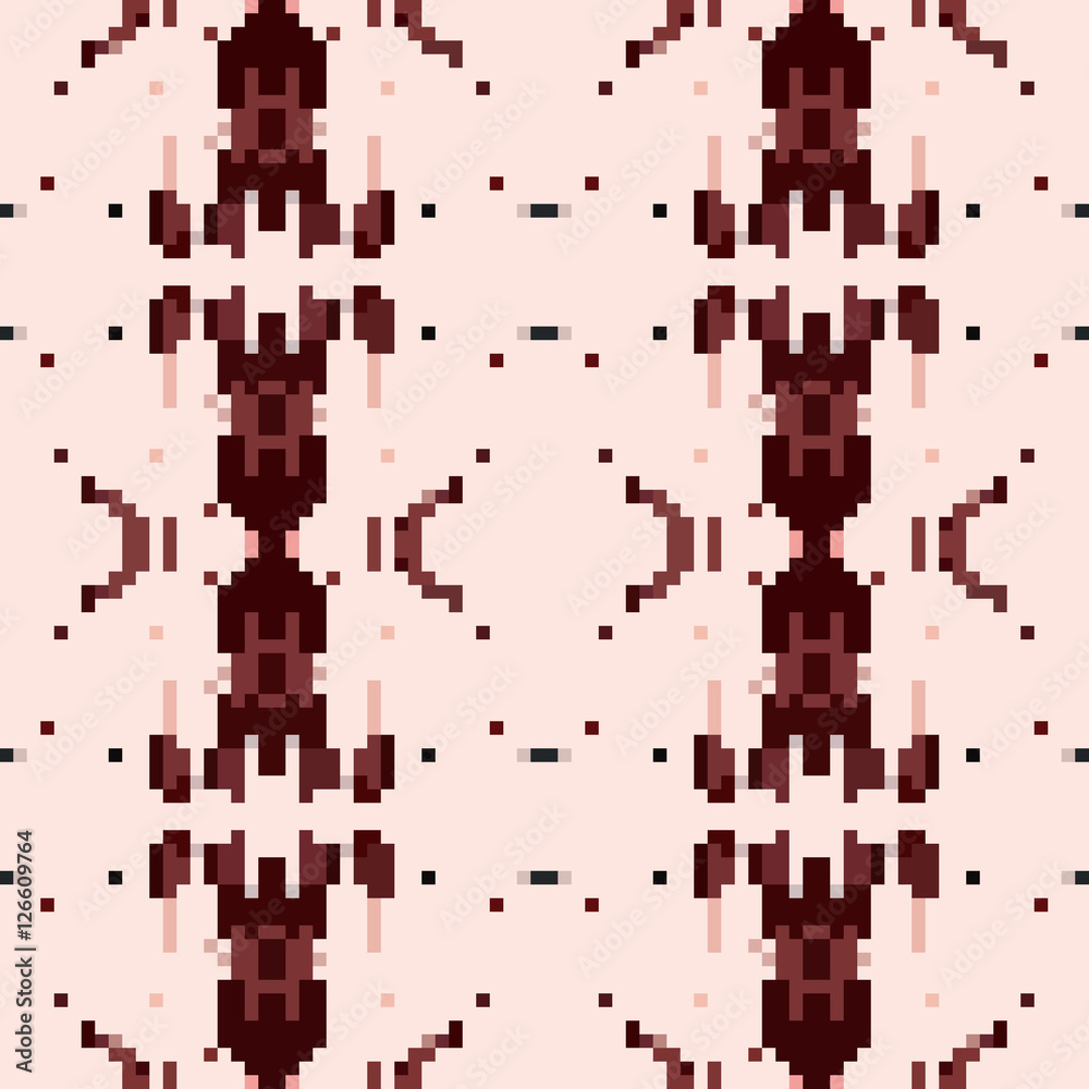 seamless tileable pixel texture pattern Stock Illustration | Adobe Stock