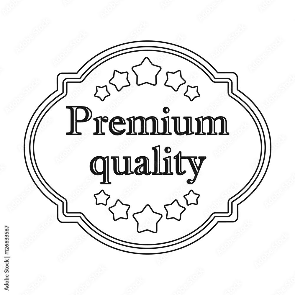 Premium quality icon in outline style isolated on white background ...