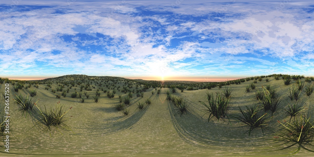 environment map ,HDRI High resolution map. Round panorama, spherical ...