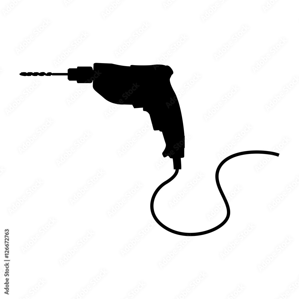 drill tool icon image vector illustration design Stock Vector | Adobe Stock
