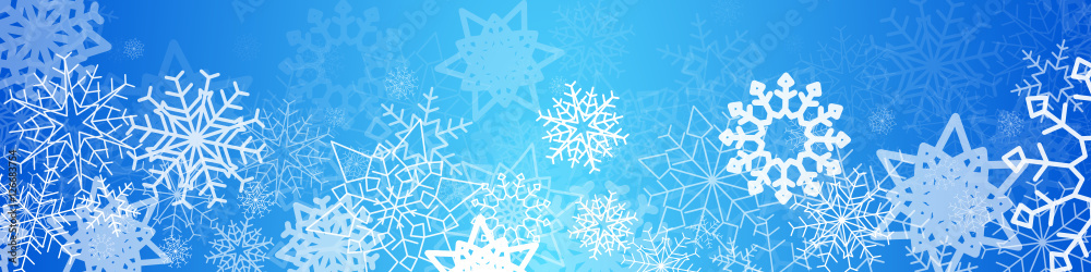 snowflake backgound banner Stock Vector | Adobe Stock