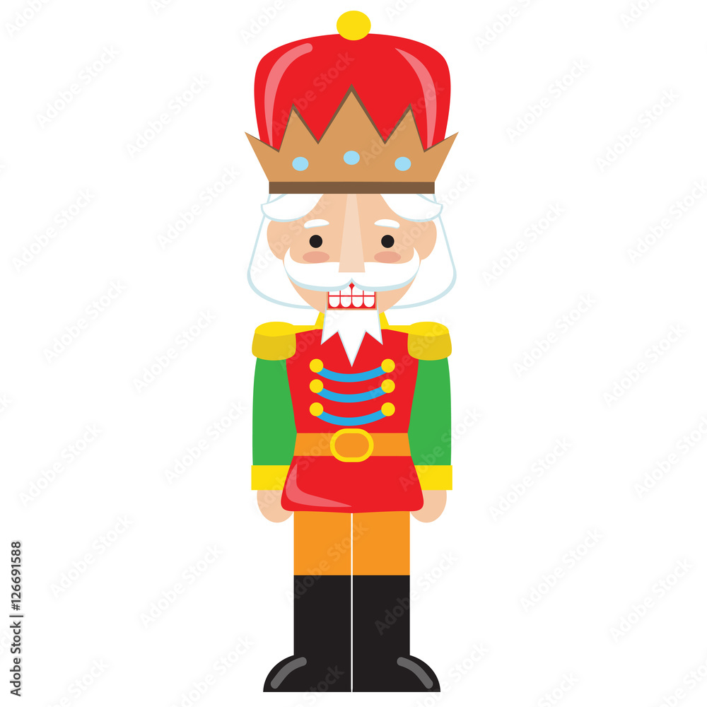 Nutcracker vector cartoon illustration Stock Vector | Adobe Stock