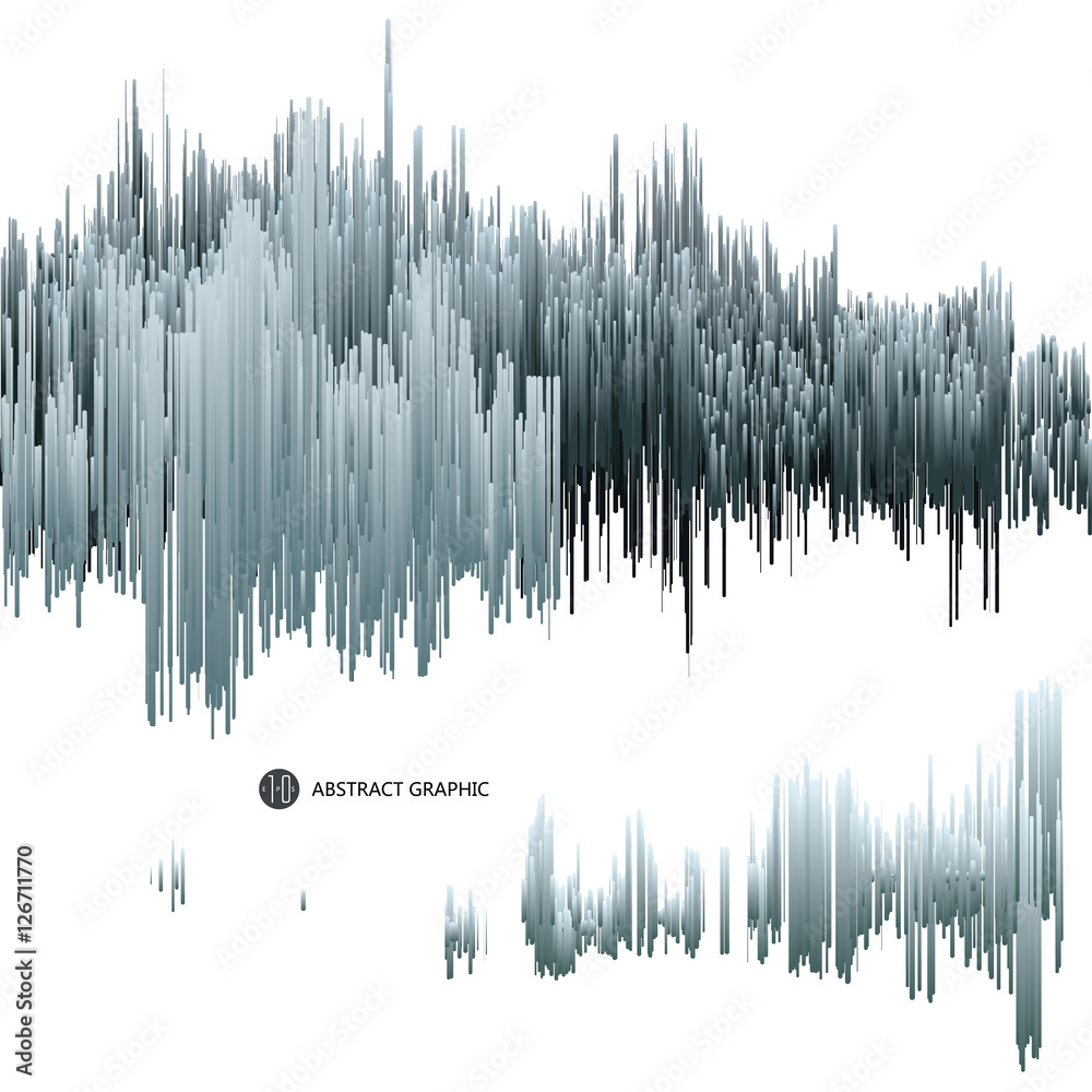 Abstract background consisting of lines. Stock Vector | Adobe Stock