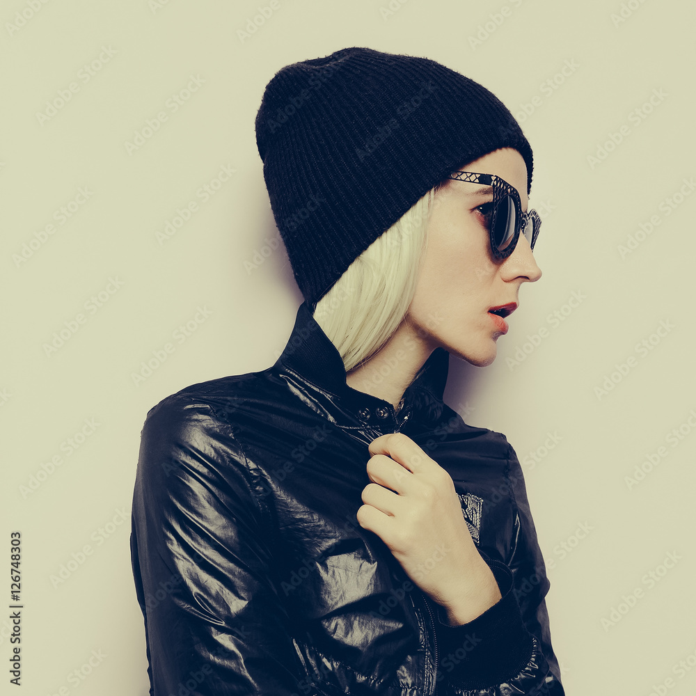 Girls Wearing Beanies Swag