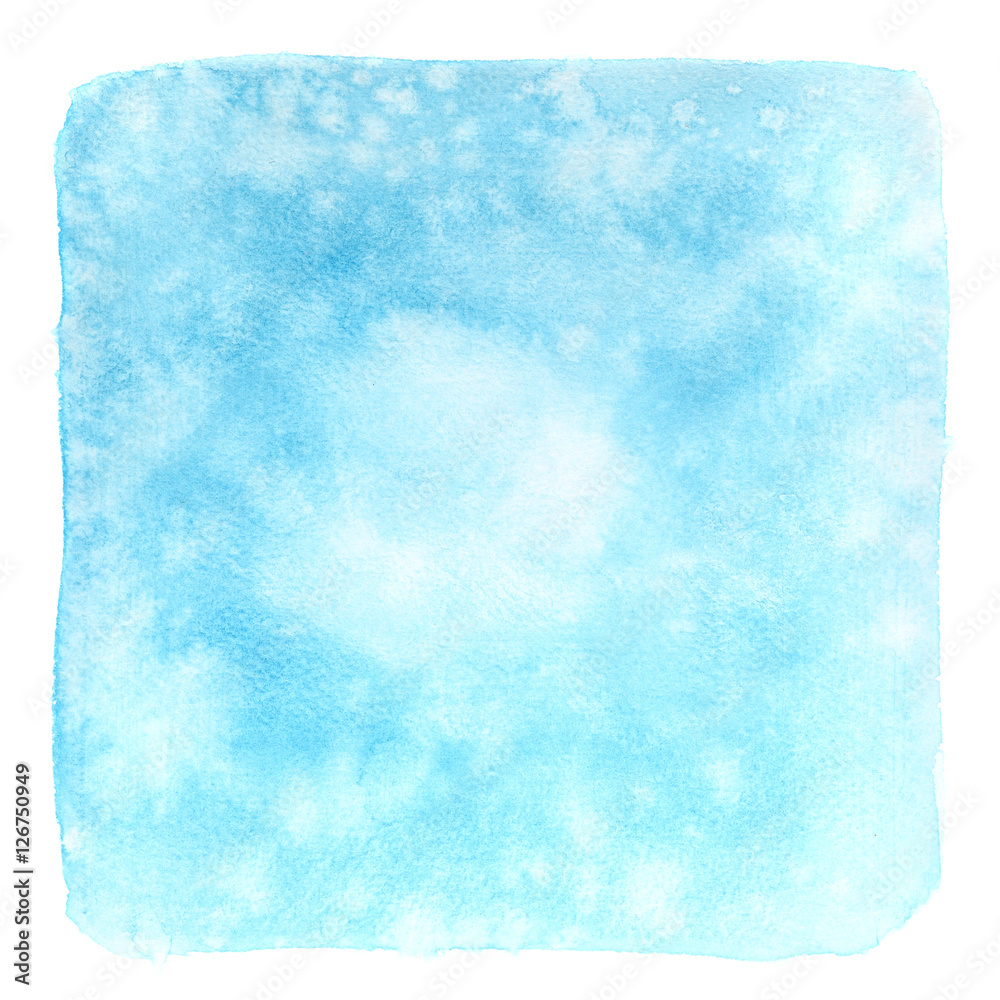 Light blue watercolor background Stock Photo | Adobe Stock