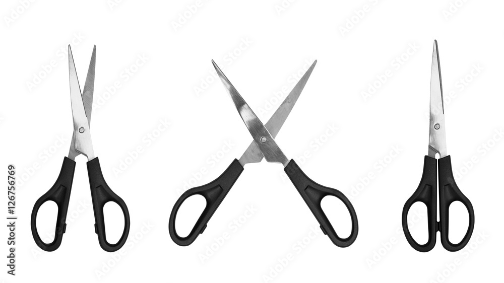 scissors isolated on white background Stock Photo | Adobe Stock