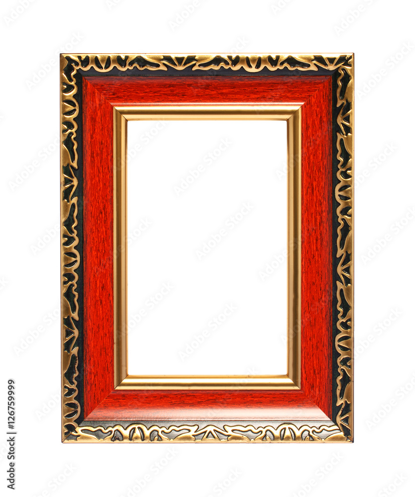 Frame isolated white background. Stock Photo | Adobe Stock