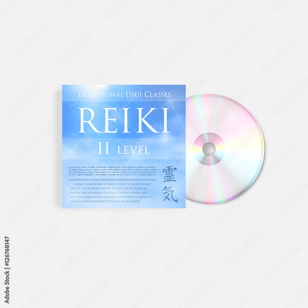 Sacred geometry. Reiki symbol. The word is made up of two Japanese ...