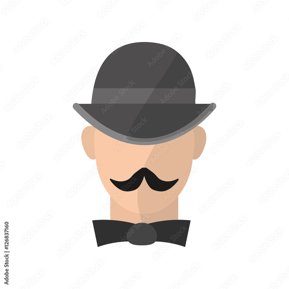 Men faceless cartoon icon vector illustration graphic design Stock ...