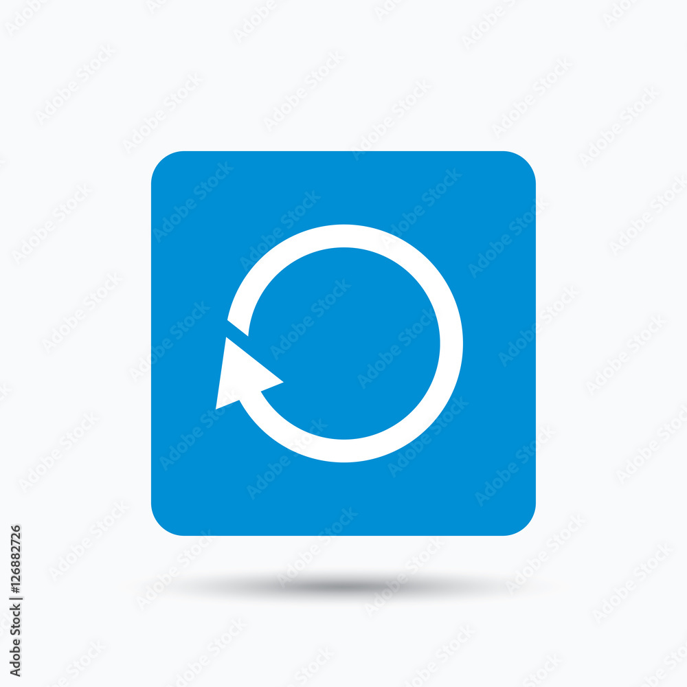 Update Button Icon Blue