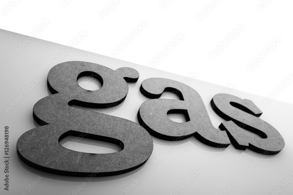 Petroleum, refinery & natural gas industry and business theme. The word ...