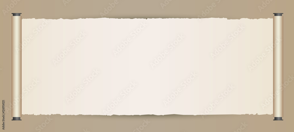 Traditional chinese paper scroll Stock Vector | Adobe Stock