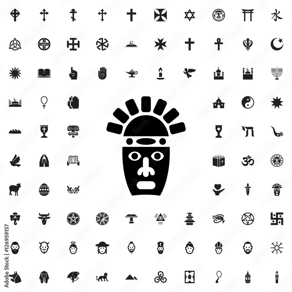 Vettoriale Stock ritual icon icon illustration | Adobe Stock