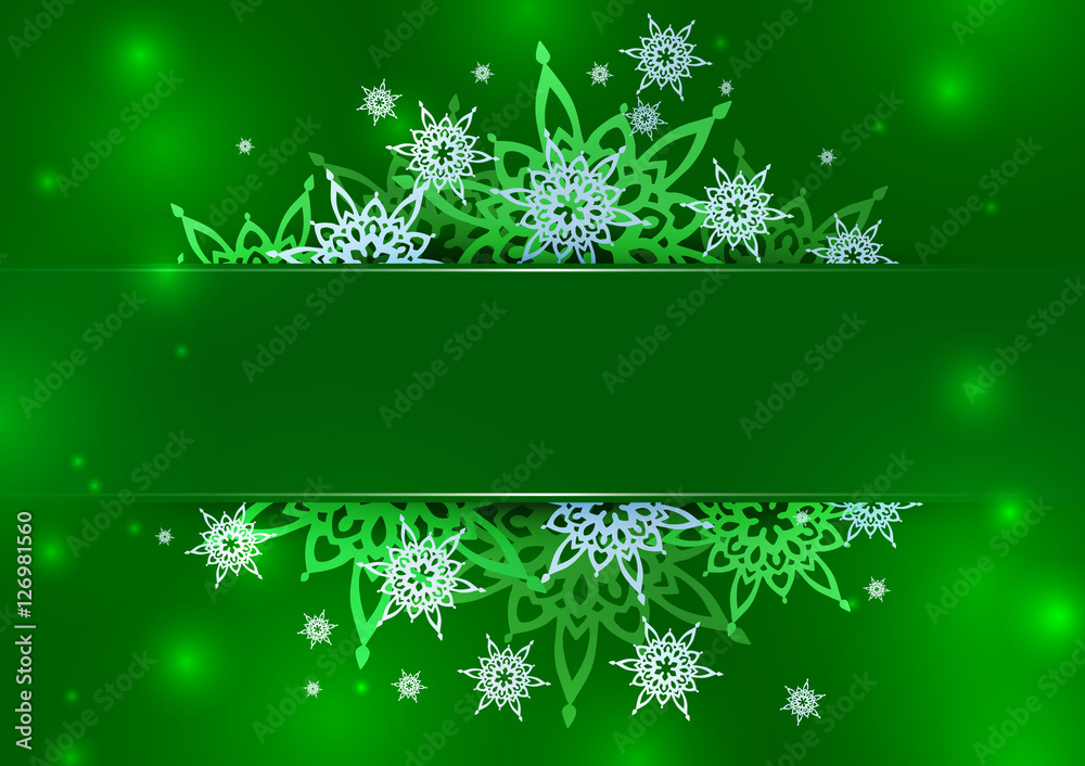 card design green Stock Vector | Adobe Stock