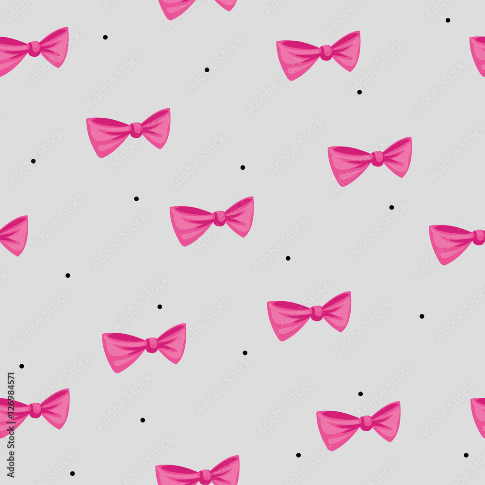 Girly Bow Background