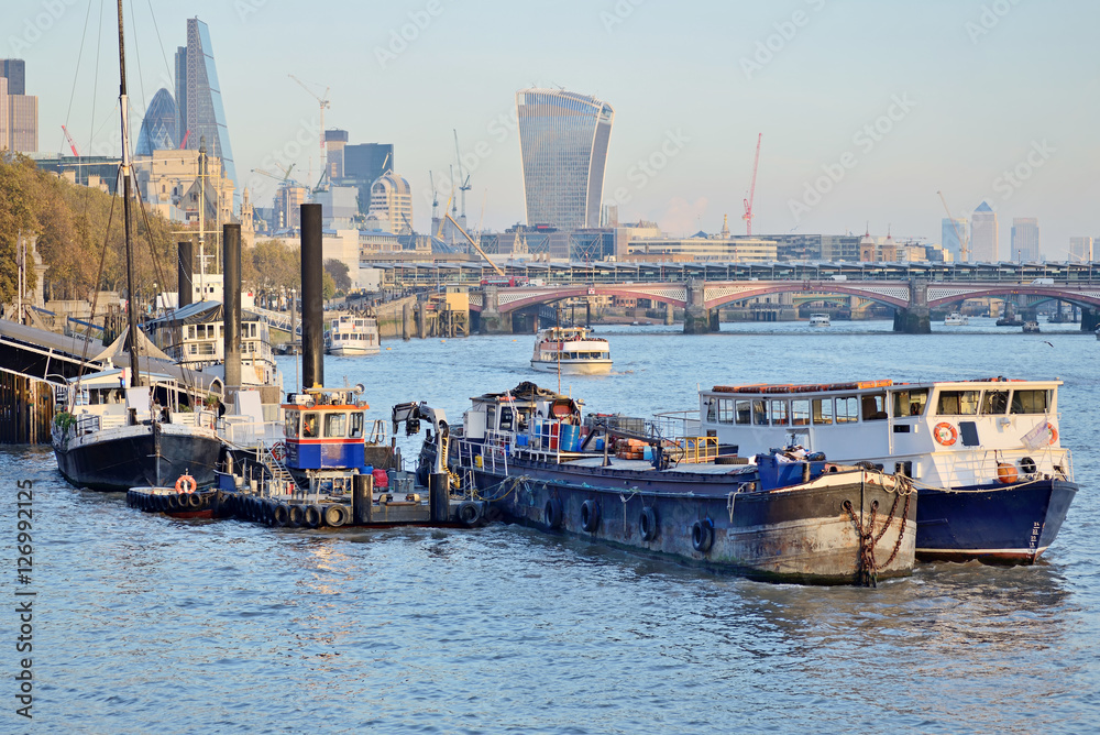 River Thames, London Stock Photo | Adobe Stock