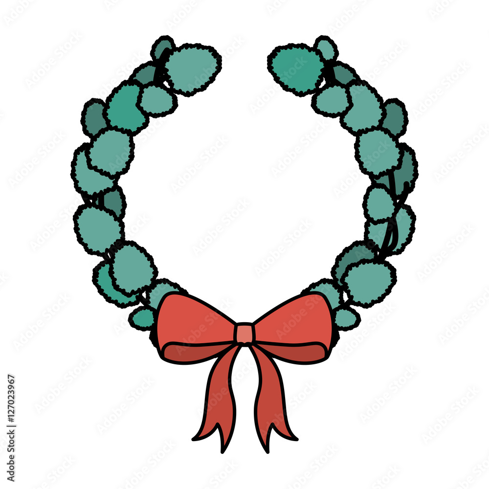 Crown icon. Christmas season decoration and celebration theme. Isolated ...